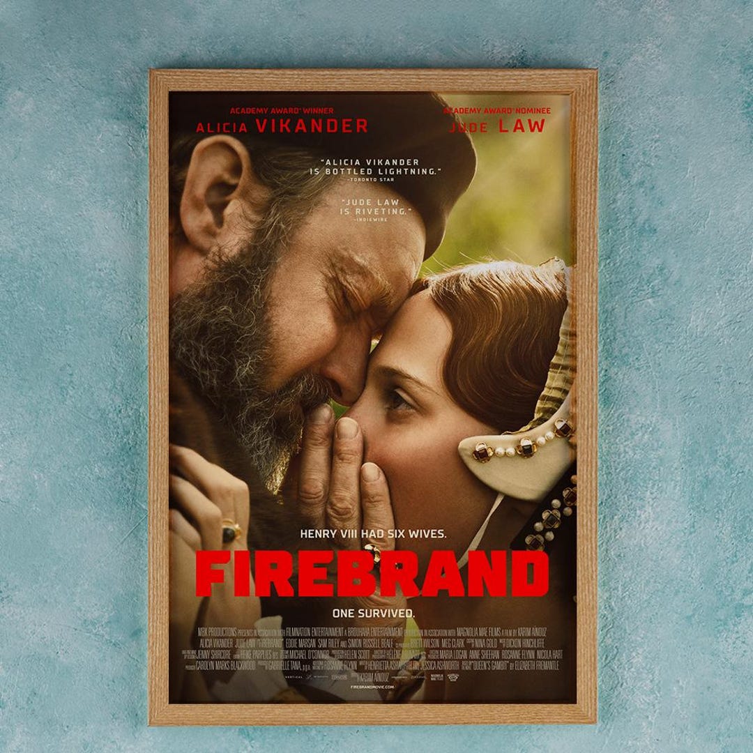 Firebrand Movie Poster Wall Art Decor Rome Decor Film Poster ...