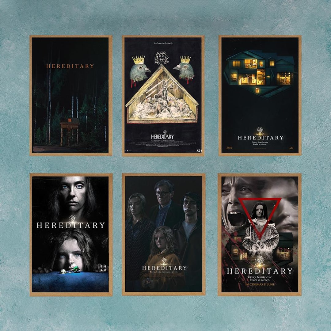 Hereditary 2018 Movie Poster Wall Art Decor Room Decor Film Poster ...