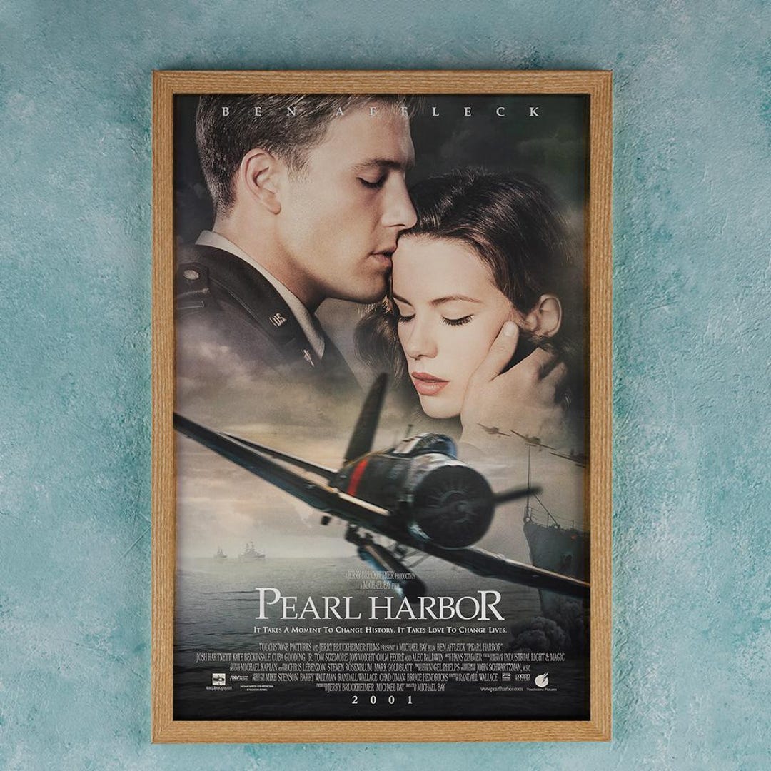 Pearl Harbor 2001 Movie Poster Wall Art Decor Rome Decor Film Poster ...