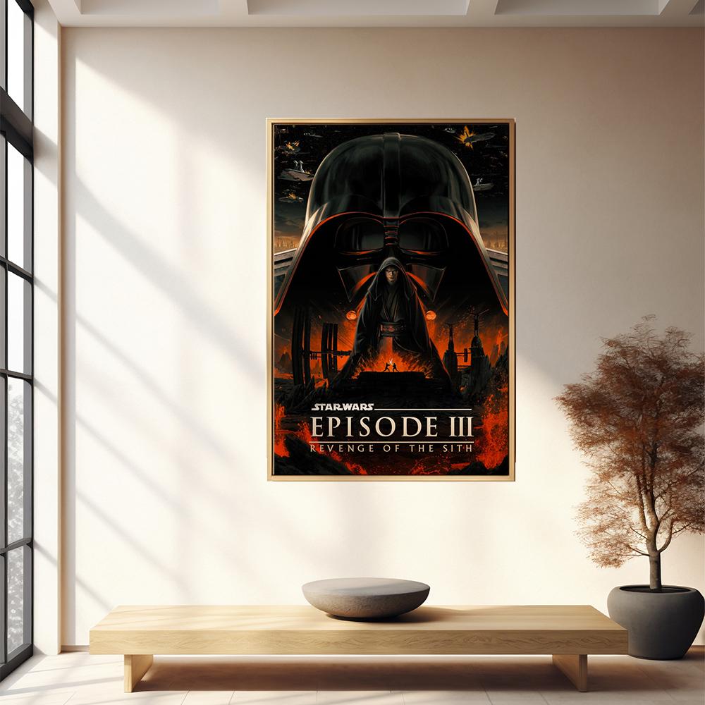 Digital Download Revenge of the Sith 20th Anniversary Poster Wall Art ...