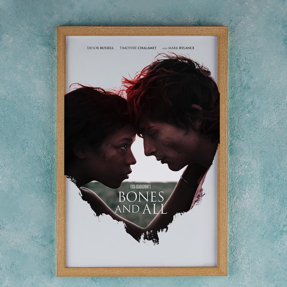 Bones and All Movie Poster Wall Art Decor Rome Decor Film Poster ...