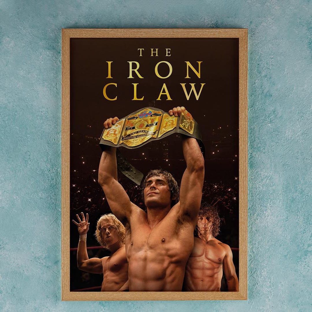 Iron Claw Movie Poster Wall Art Decor Rome Decor Film Poster ...