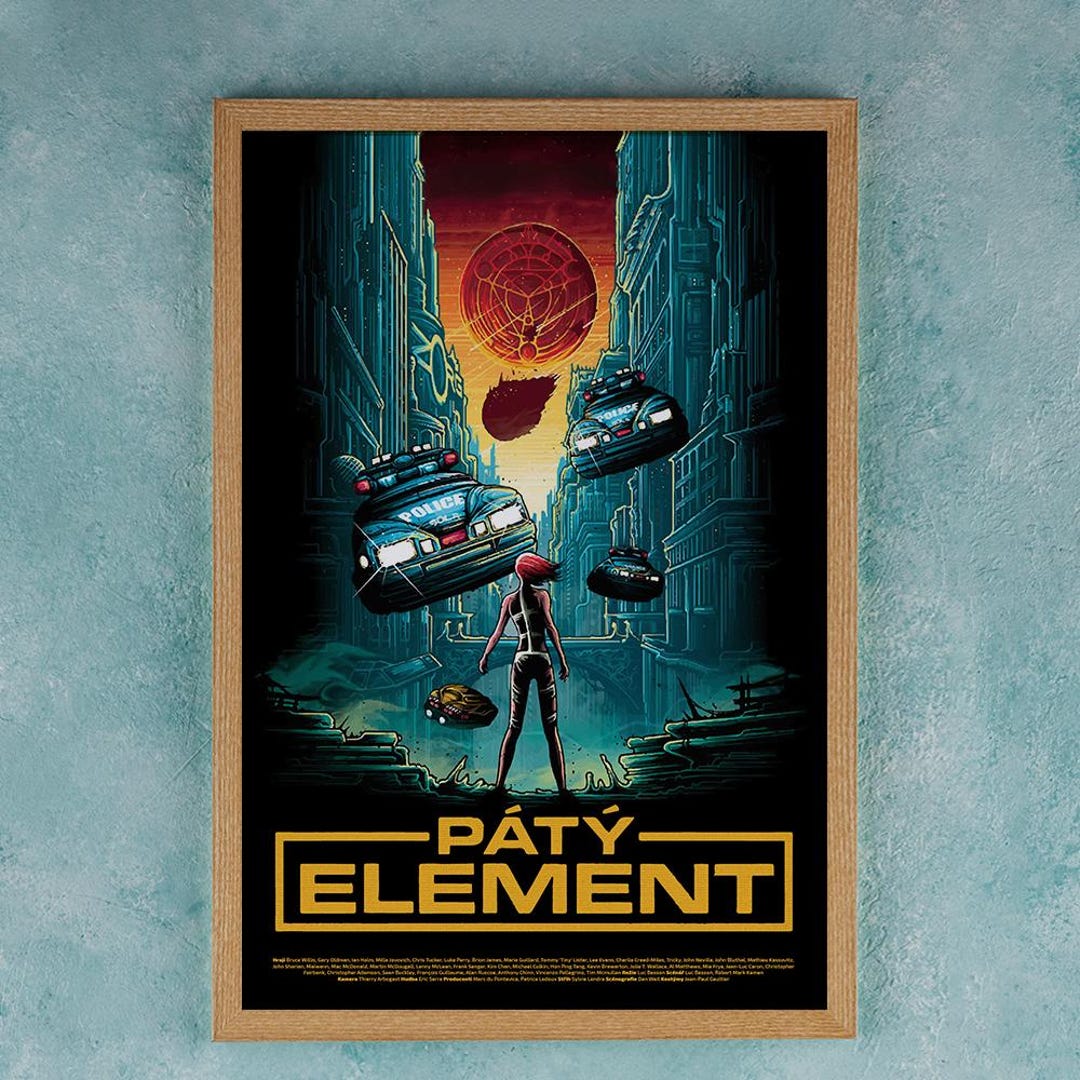 The Fifth Element Movie Poster Wall Art Decor Room Decor Film Poster ...