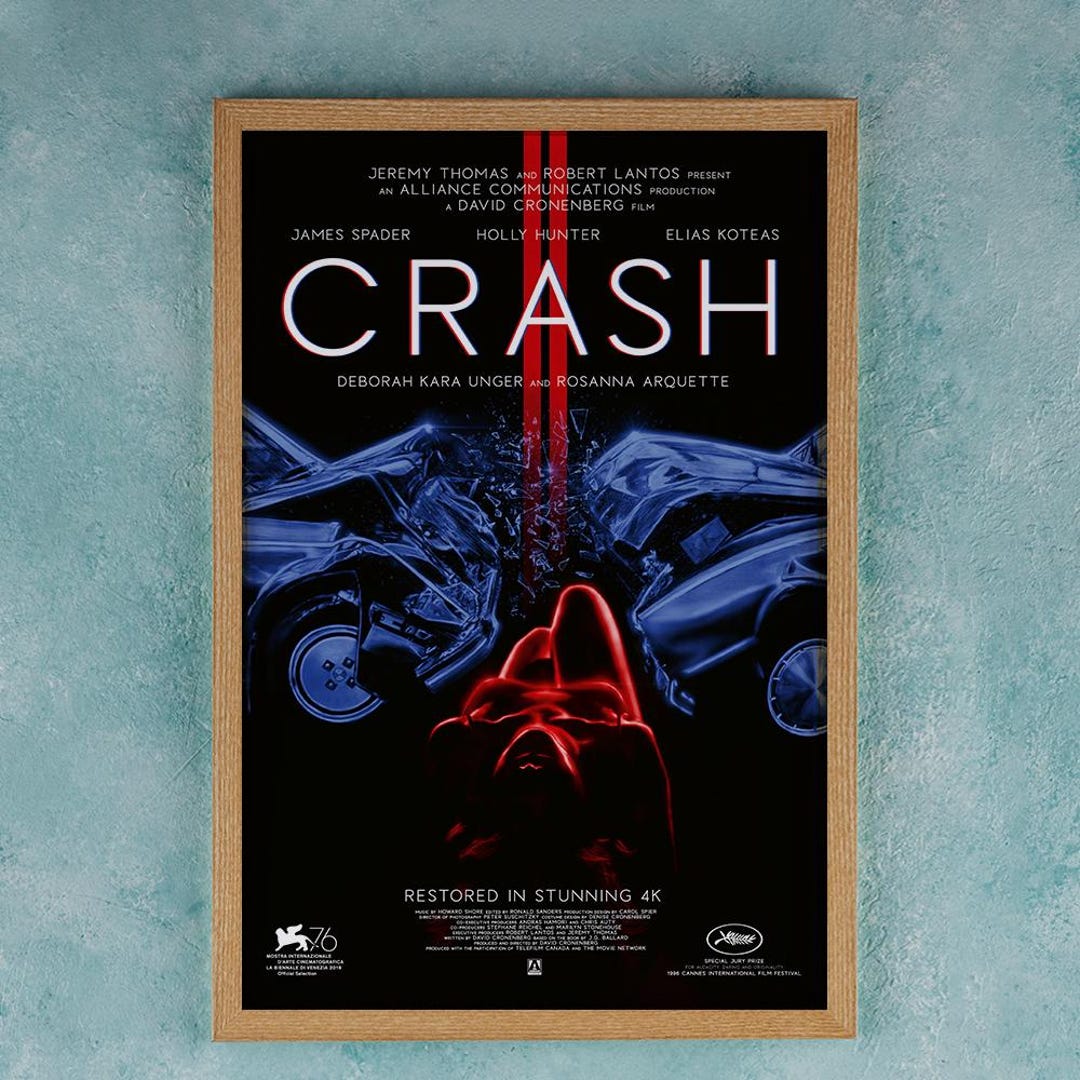 CRASH Movie Poster Wall Art Decor Rome Decor Film Poster Collectibles ...