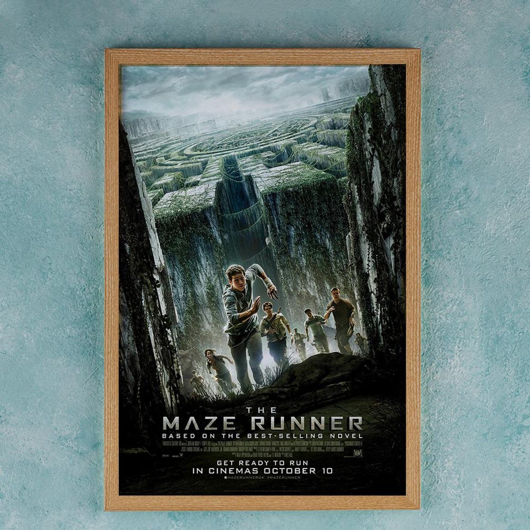 The Maze Runner Movie Poster Wall Art Decor Rome Decor Film Poster ...