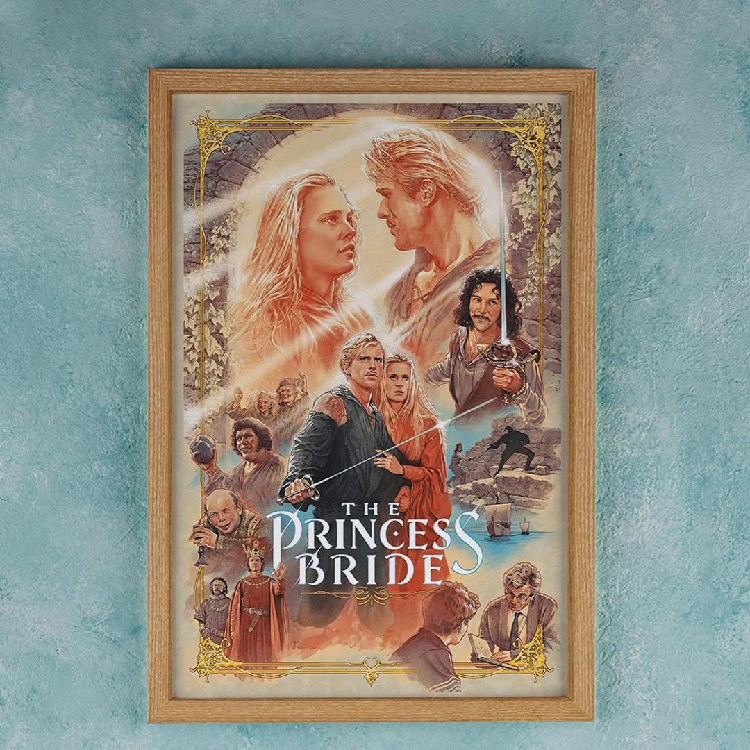 The Princess Bride 1987 Movie Poster Wall Art Decor Rome Decor Film ...