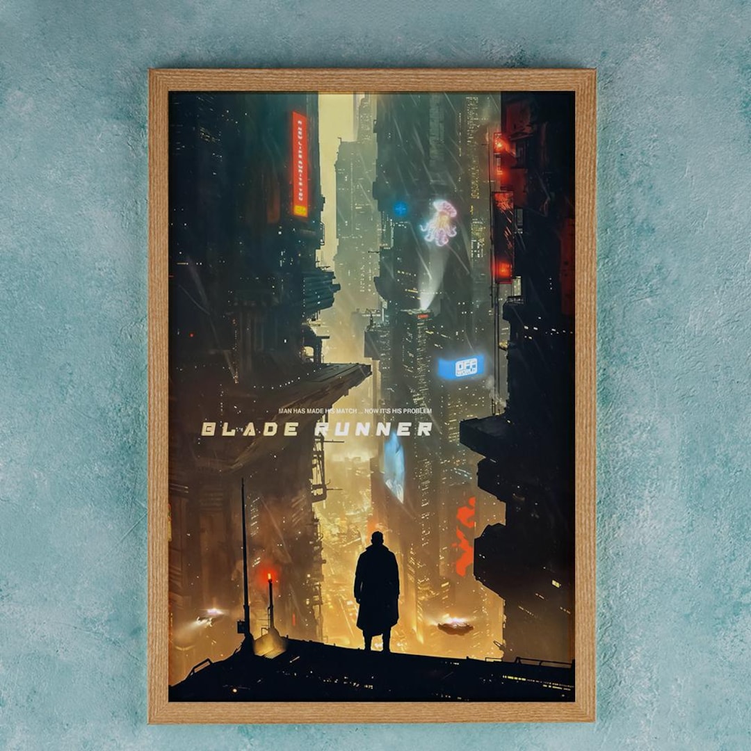 Blade Runner 1982 Movie Poster Wall Art Decor Room Decor Film Poster ...