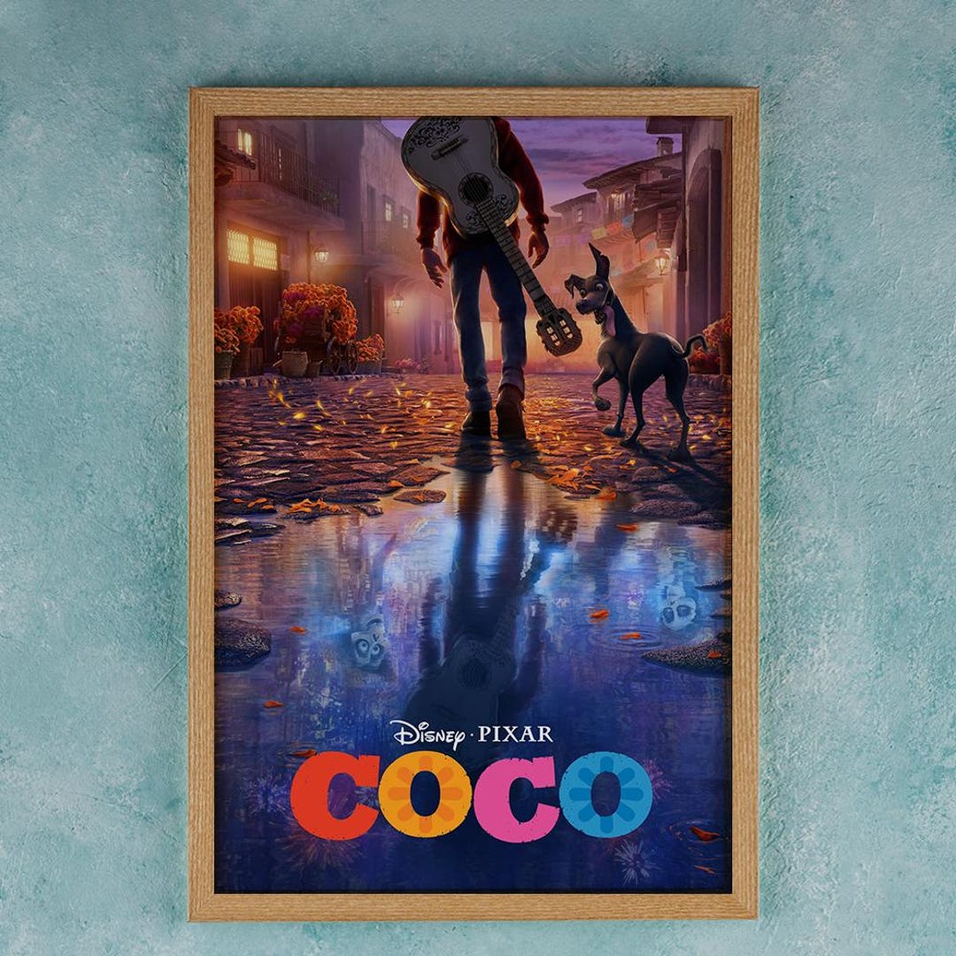 Coco Movie Poster Wall Art Decor Rome Decor Film Poster Collectibles ...