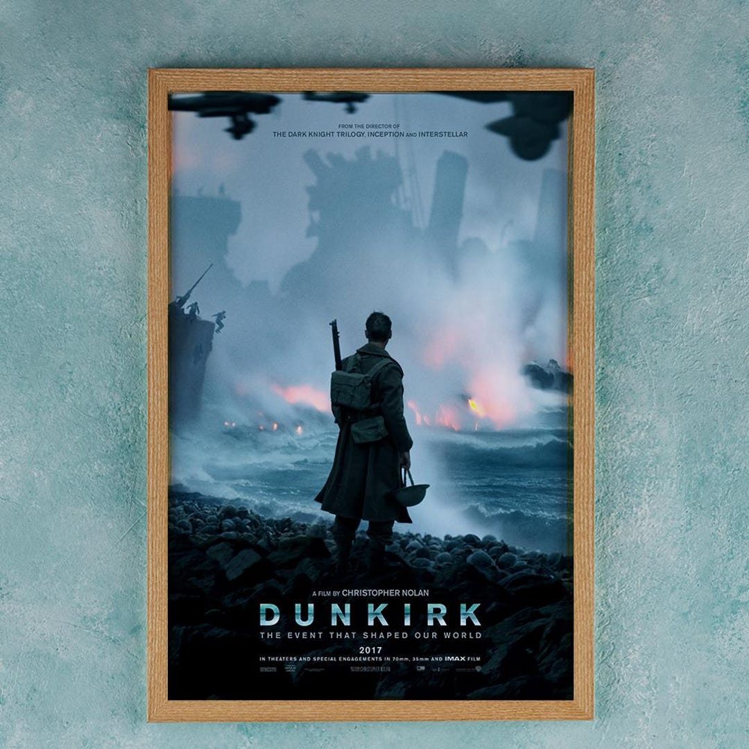 Dunkirk Movie Poster Wall Art Decor Rome Decor Film Poster Collectibles Birthday Gifts - Etsy