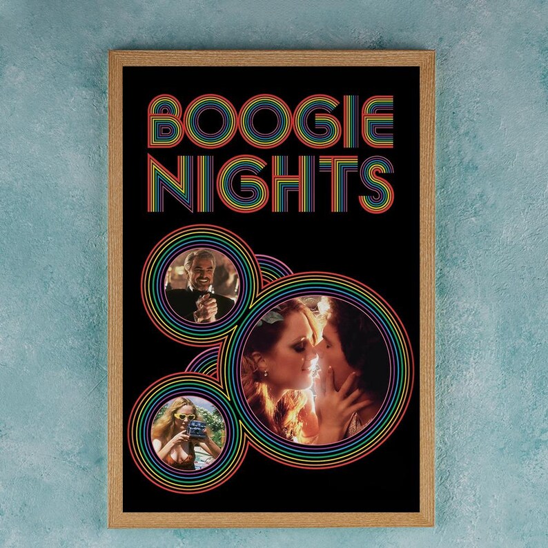 Boogie Nights 1997 Movie Poster Wall Art Decor Rome Decor Film Poster ...