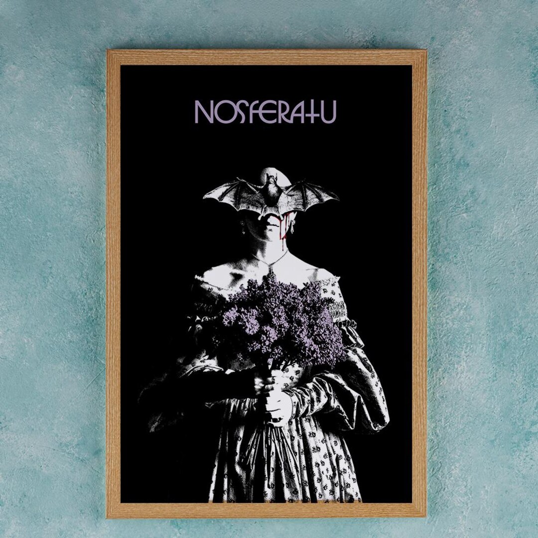 NOSFERATU Movie Poster Wall Art Decor Rome Decor Film Poster ...
