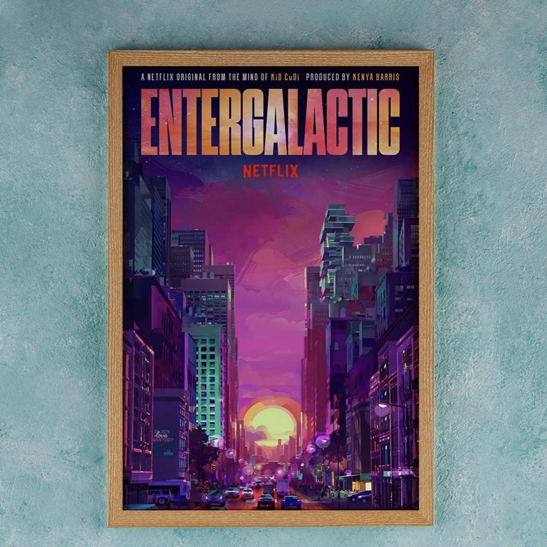Entergalactic Movie Poster Wall Art Decor Rome Decor Film Poster ...