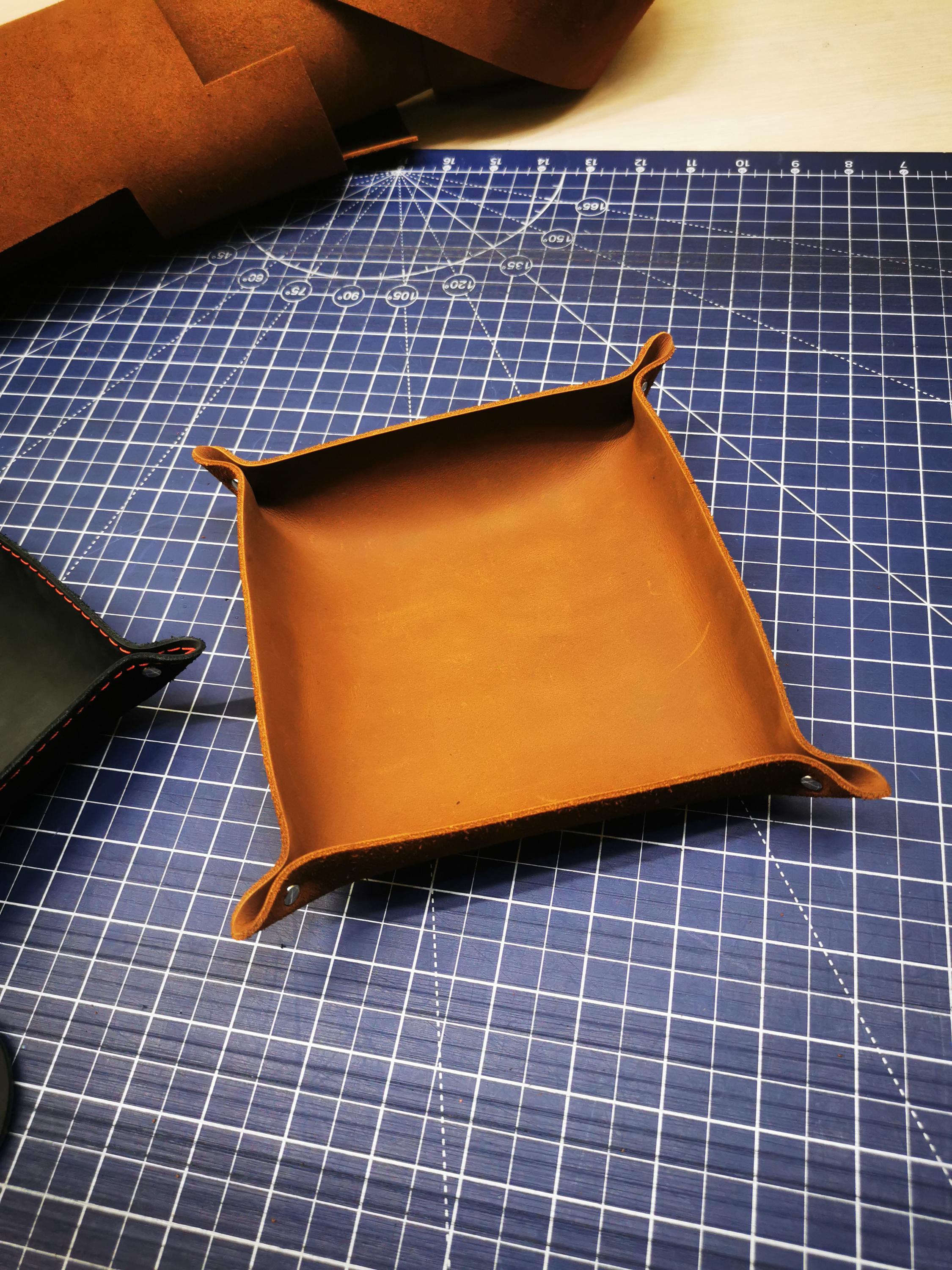 PDF Patten Template for Valet Tray Making 2 Size + With 4mm Stitching ...