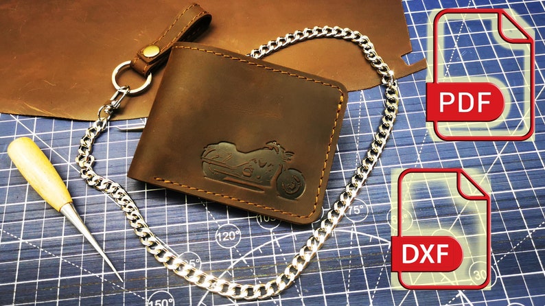 PDF Pattern 6 Variations - Best Men Bifold Wallet With Coin Pouch - How ...