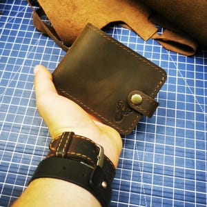 PDF Pattern 6 Variations - Best Men Bifold Wallet With Coin Pouch - How ...