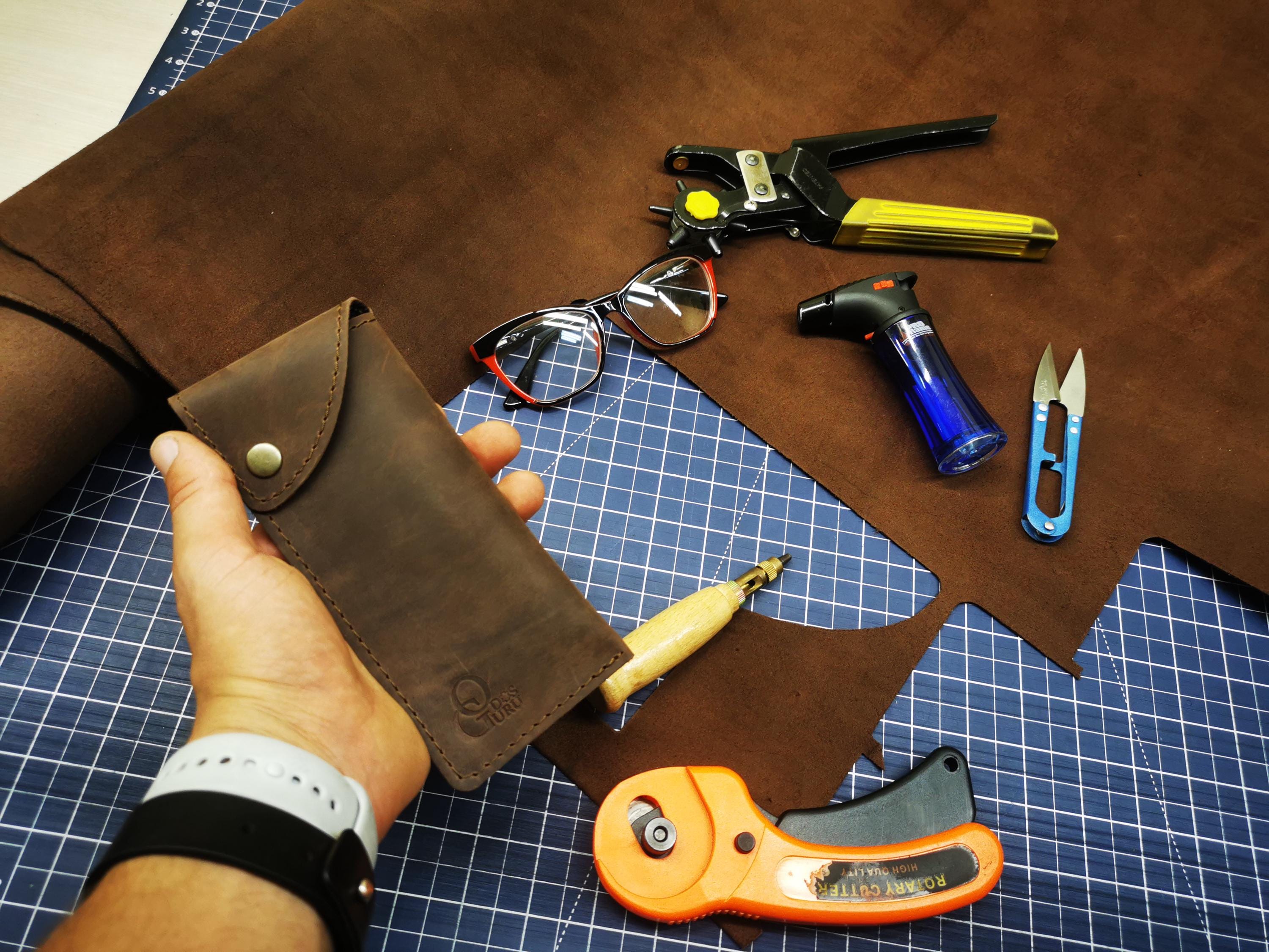 PDF Pattern Glasses Case - Easy DIY Leather Glasses Sunglasses Case ...