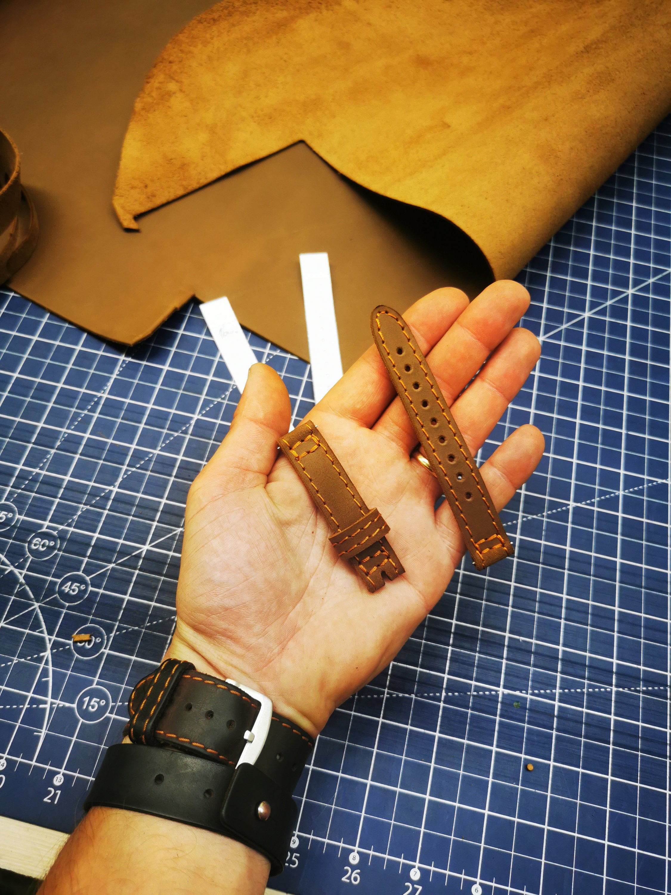 5 in 1 Bundle Leather PDF SVG Watch Strap Patterns Templates Download ...