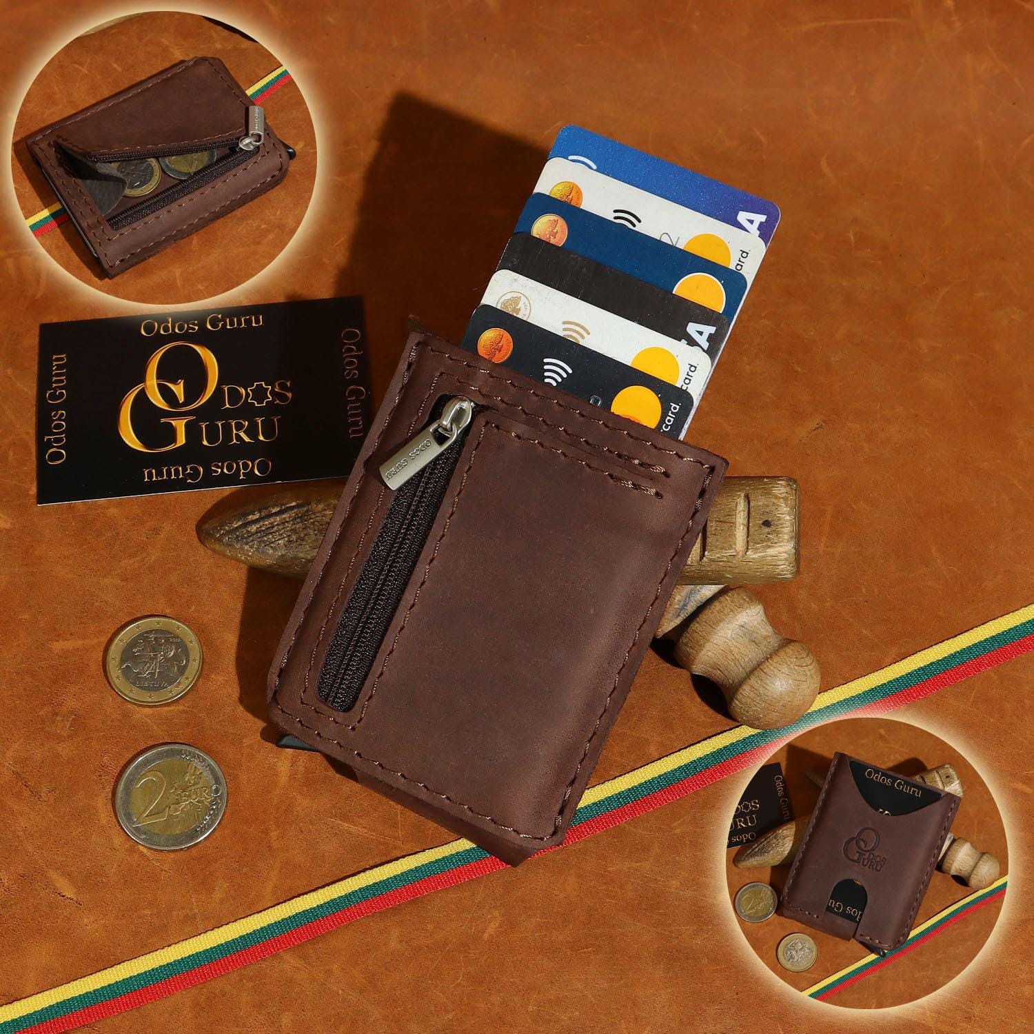 PDF Pattern for Minimalist Card Holder Wallet With Pop up RFID Card ...