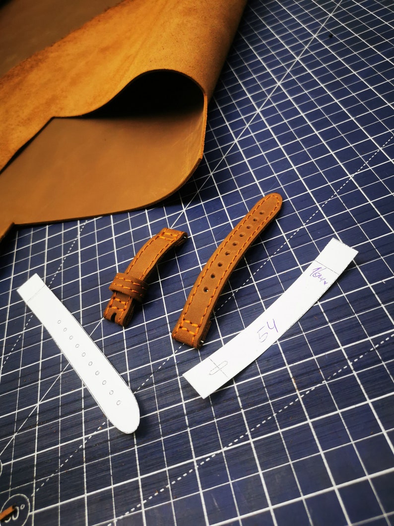 5 in 1 Bundle Leather PDF SVG Watch Strap Patterns Templates Download ...