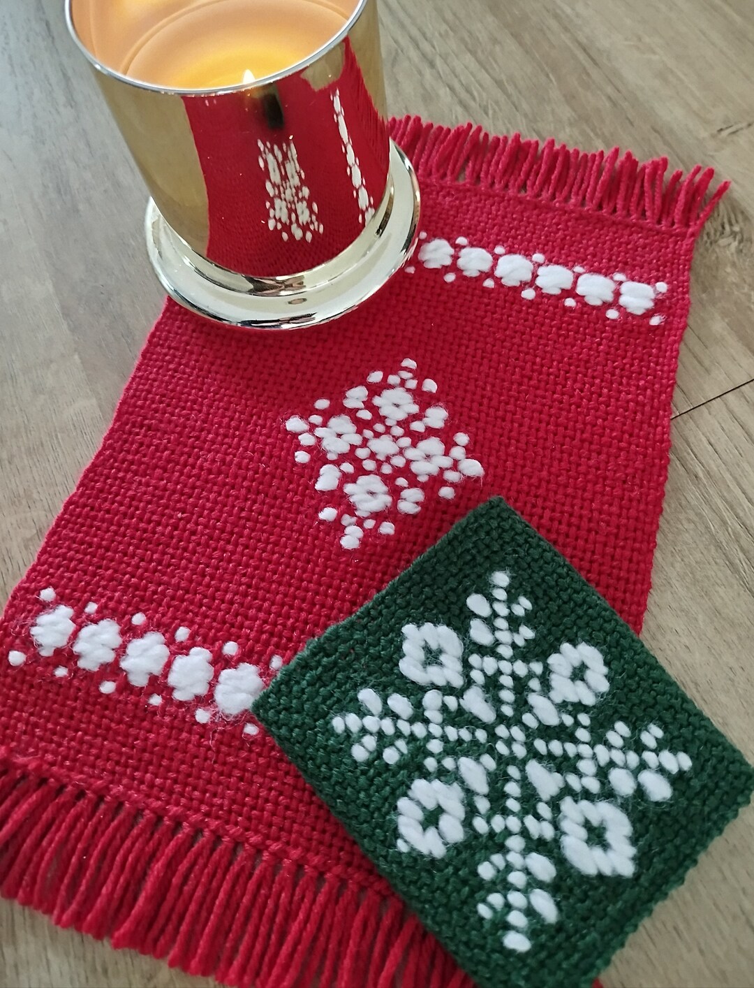 Sheet of 4 Snowflake Diagrams for Weaving - Etsy