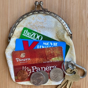 Letter k Kiss Clasp Coin Purse Vintage Letter k Fabric Coin Purse - Etsy