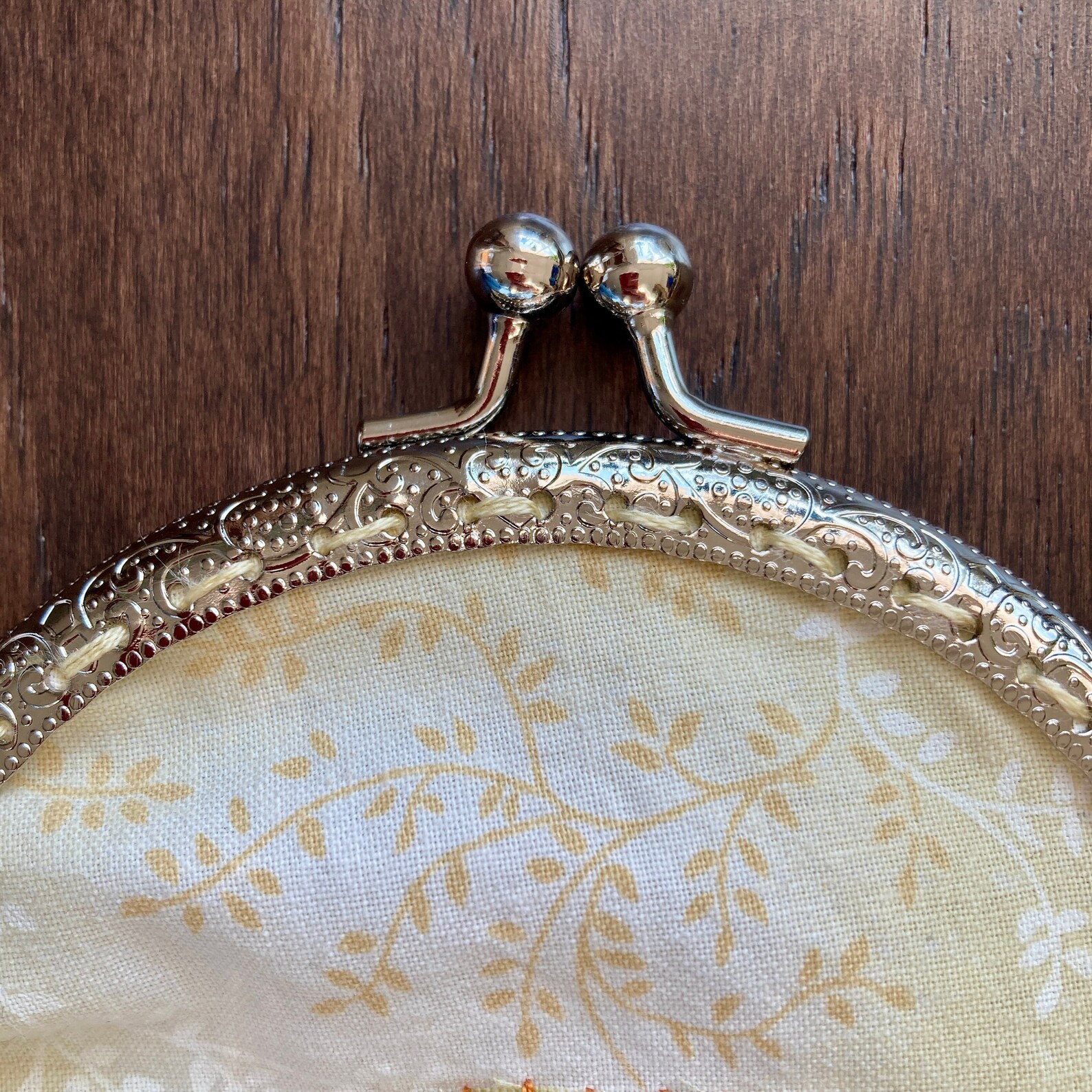 Letter k Kiss Clasp Coin Purse Vintage Letter k Fabric Coin Purse - Etsy