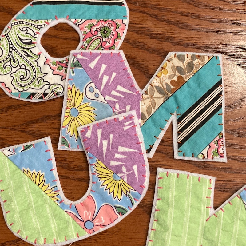 Iron on Letters - Etsy
