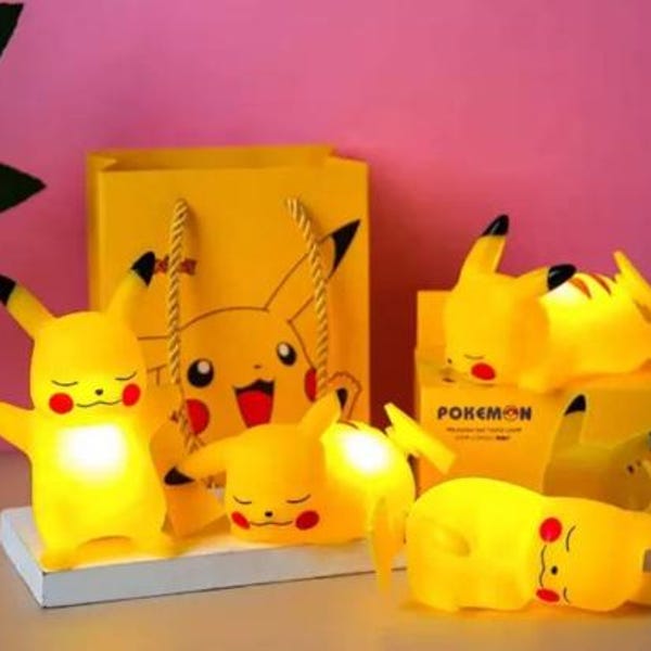 Pokemons Lamp - Etsy