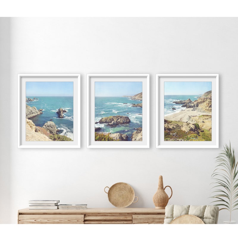 Beach Triptych - Etsy
