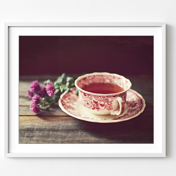 Tea Cup Art Print - Etsy