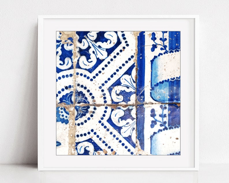 Lisbon Tile Photography Prints / Gallery Wall Art Set of 12 - Etsy