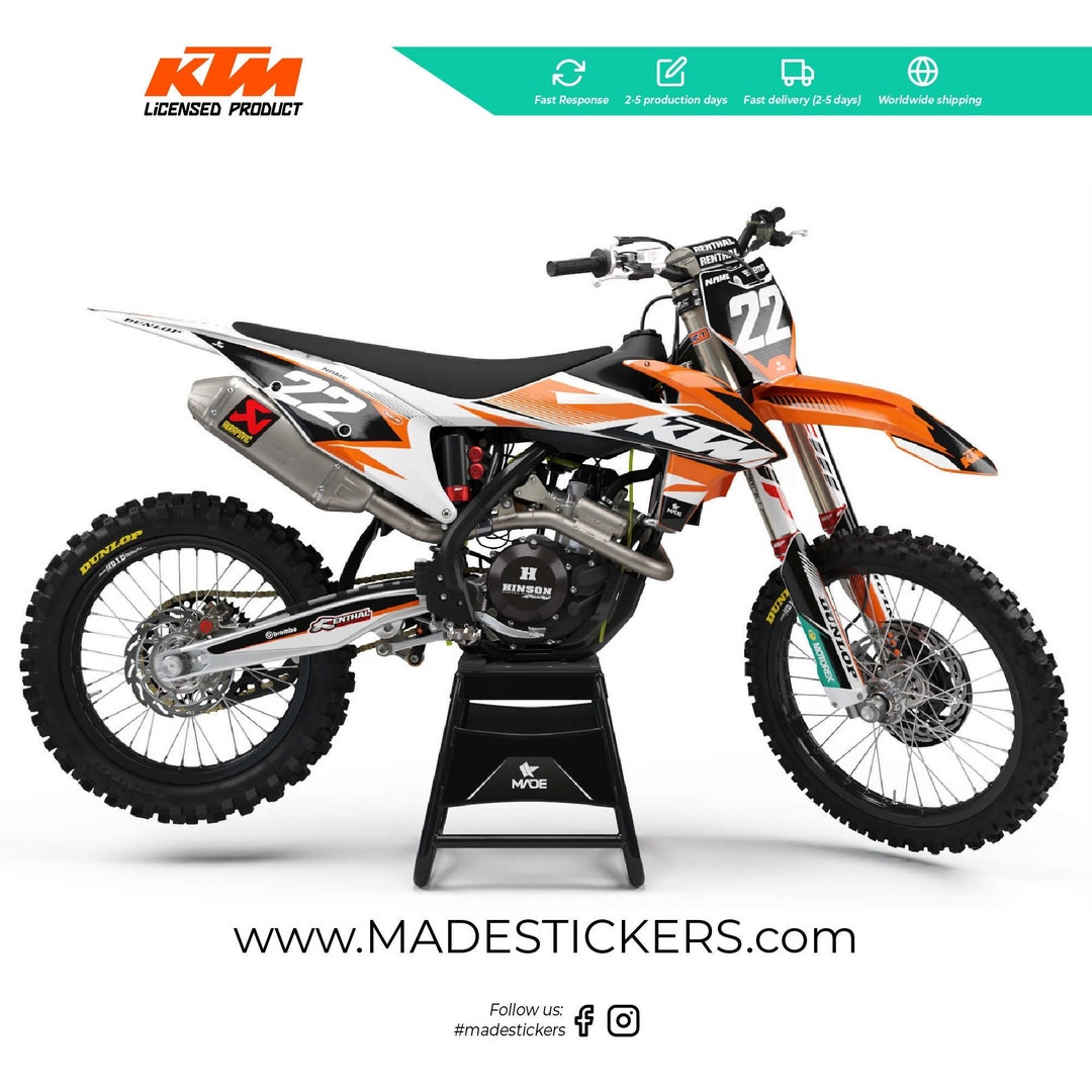 KTM SX/SXF Fly Motocross Graphics Premium Quality Decal Kits Stickers ...