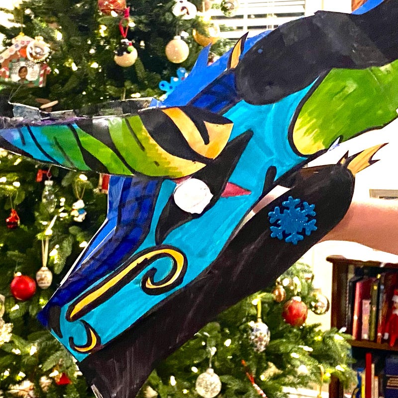 Dragon Puppets Forkscales - Etsy