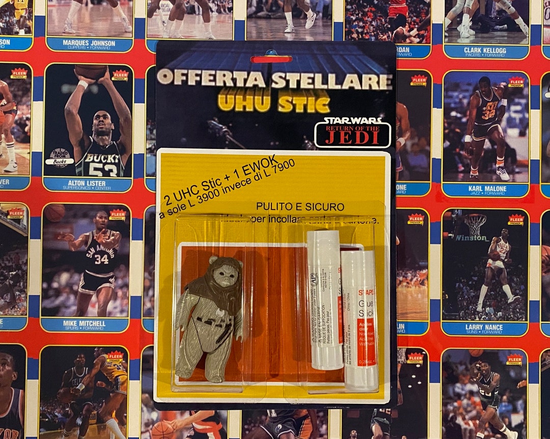 Star Wars Custom Cardback ewok and Gluesticks - Etsy