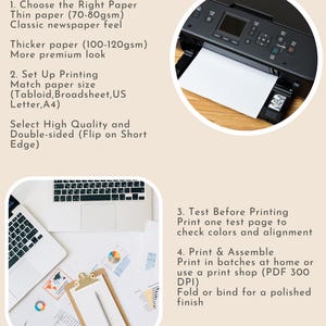 Wedding Newspaper Template With Photo, Editable Canva Program, Digital ...