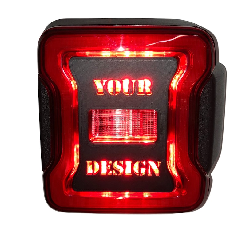3d Jl Tail Light Covers - Etsy
