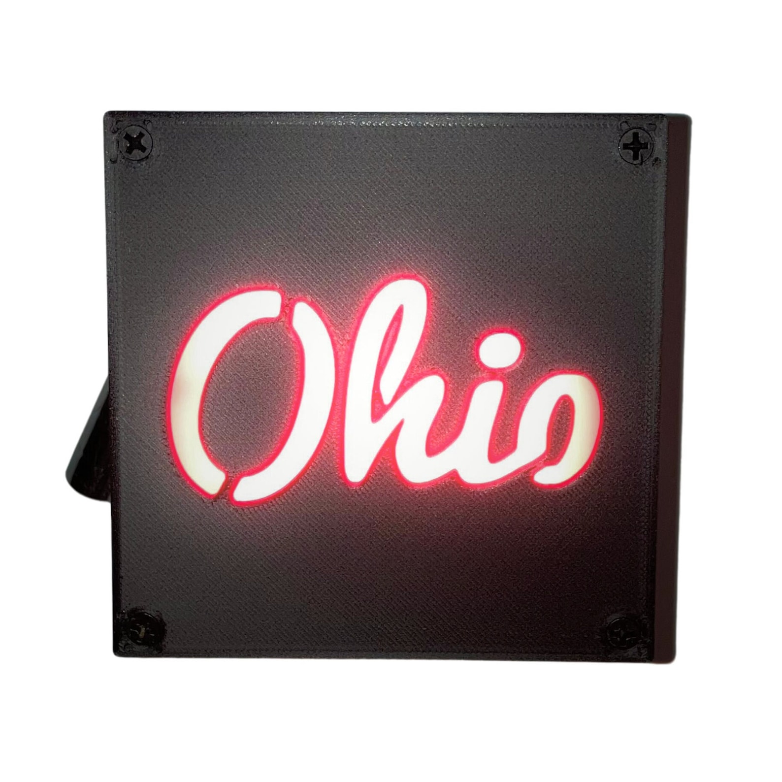 Ohio Cursive Script LED Hitch Cover - Etsy