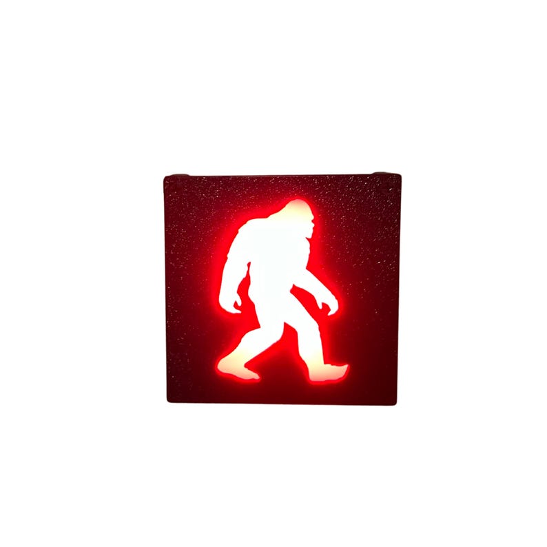 Bigfoot LED Hitch Cover - Etsy