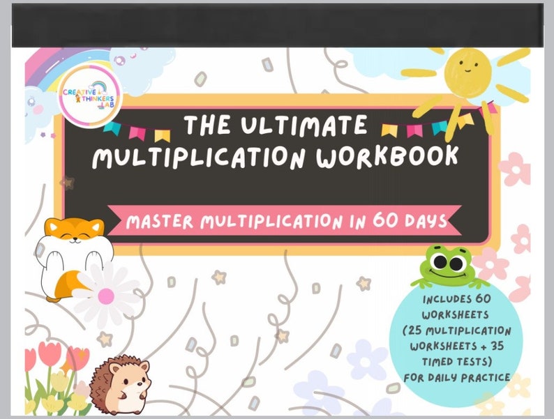 60 Printable Multiplication Practice Worksheets | Multiplication ...