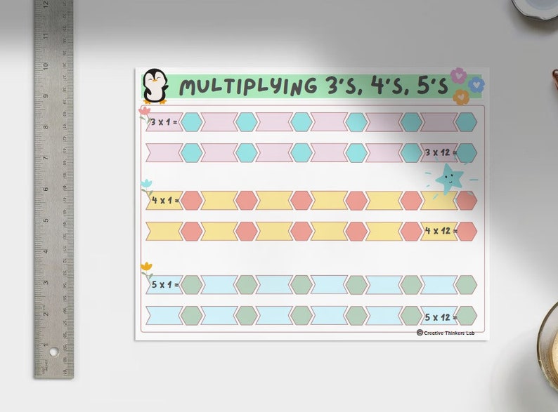 60 Printable Multiplication Practice Worksheets | Multiplication ...