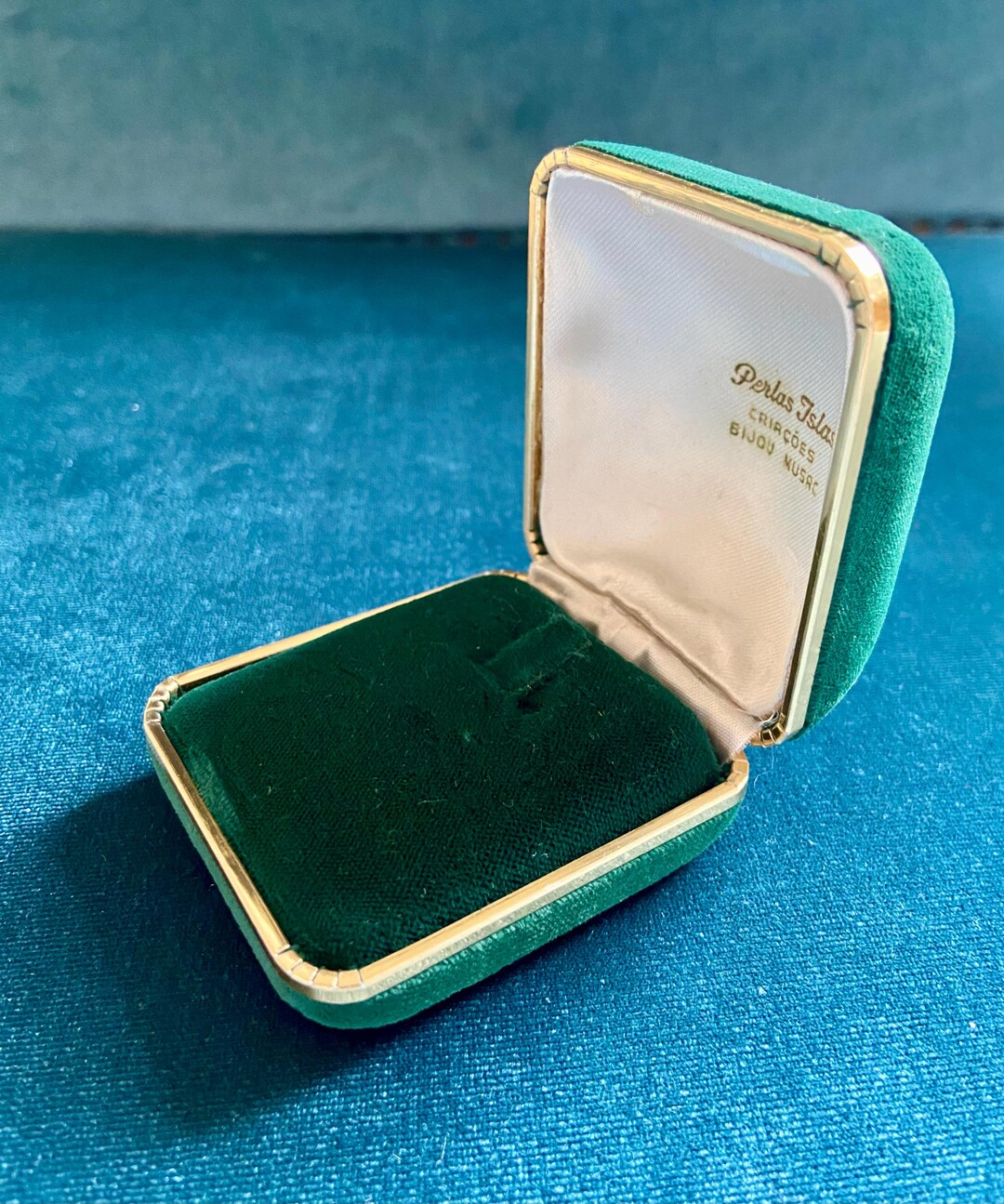 Fantastic Vintage Emerald Green & Gold Jewelry Jewellery Gift ...