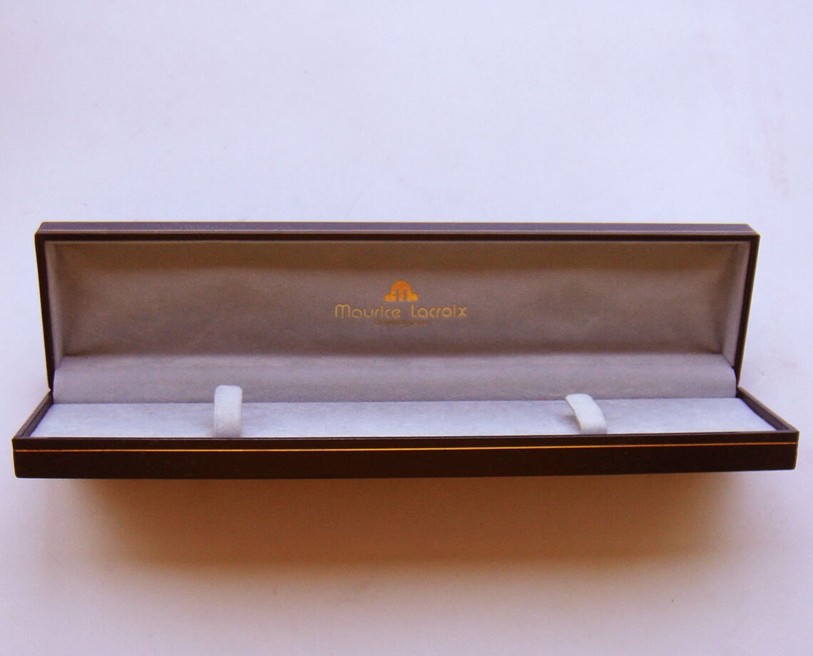 Great Vintage Swiss Wristwatch Watch Box Storage Case by MAURICE ...