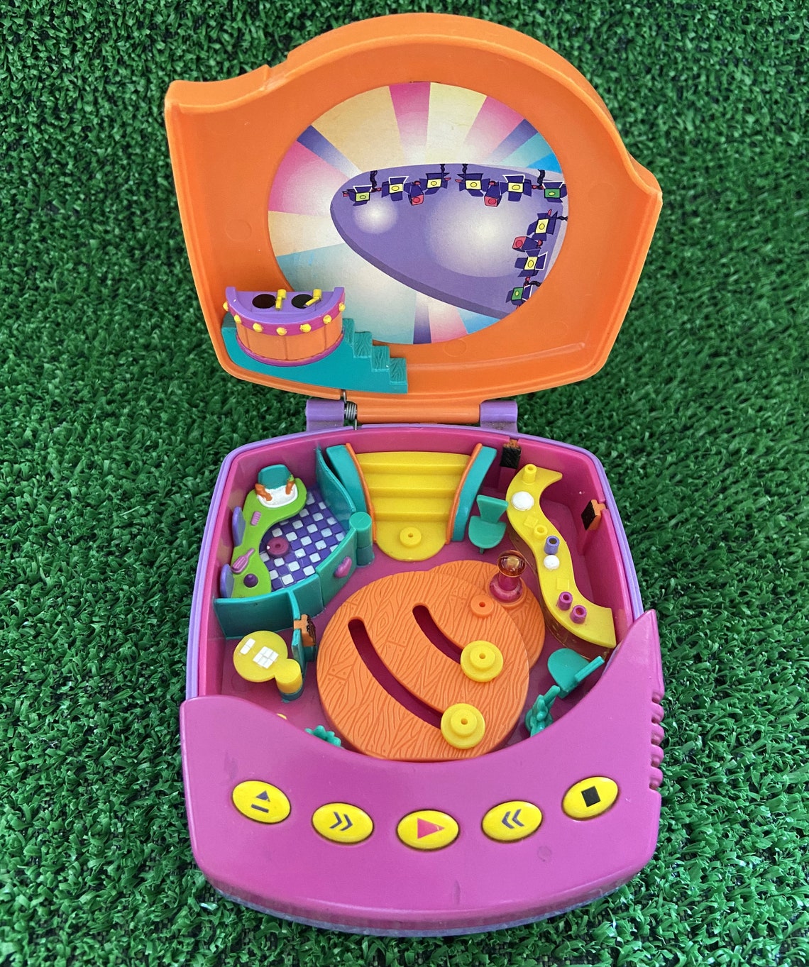 Fun Vintage Polly Pocket Cd Player by Bluebird / Mattel 1998 - Etsy