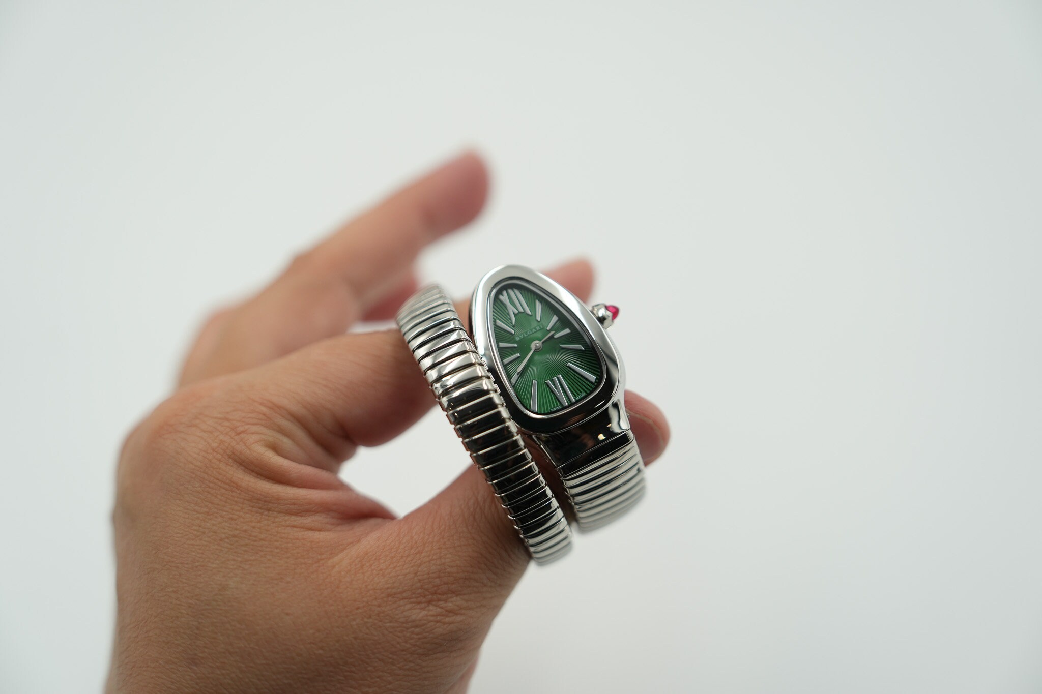 Serpenti Watch Green Dial Snake Quartz Watch - Etsy