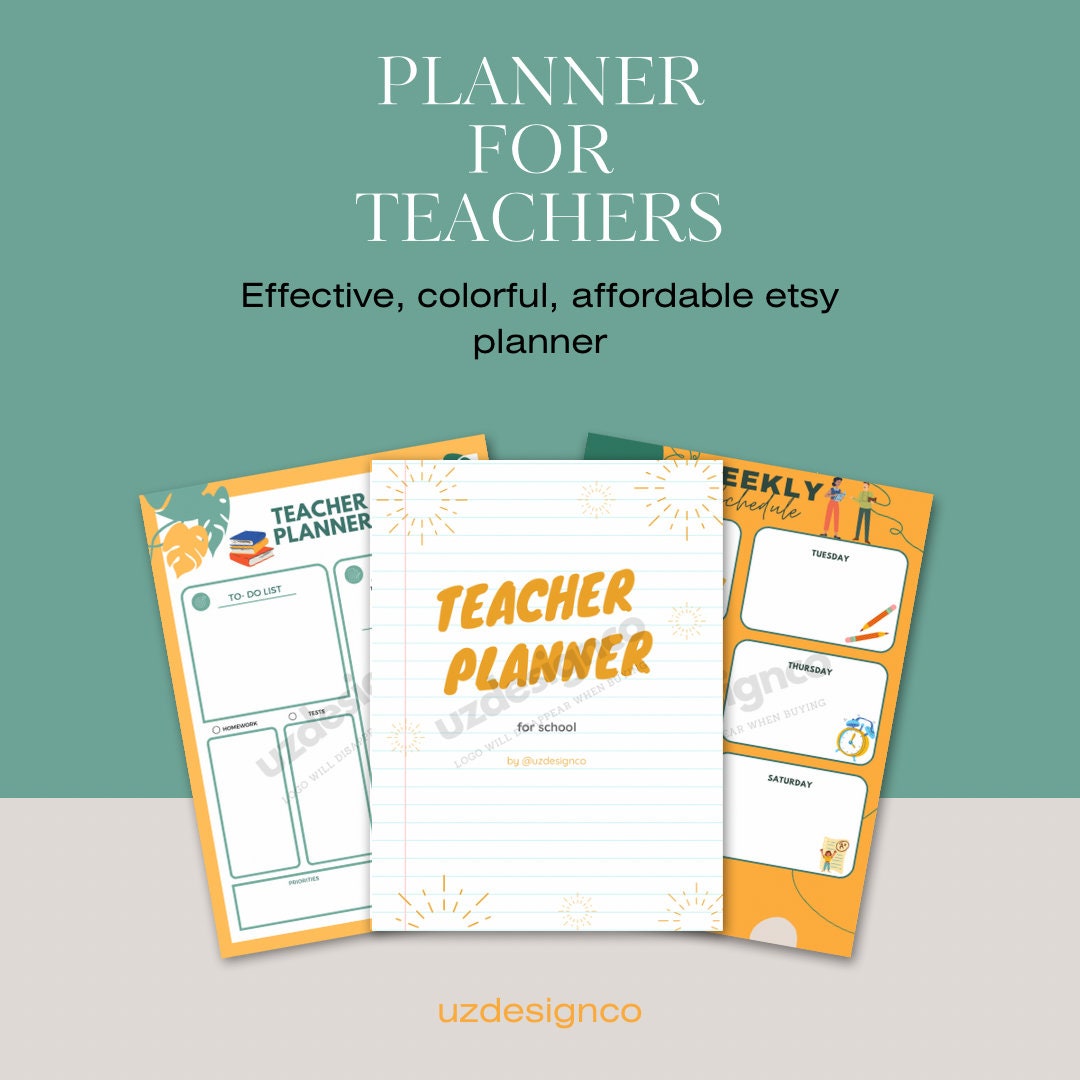 Digital Planner, Teacher, Digital Planner for Students, Digital Planner ...