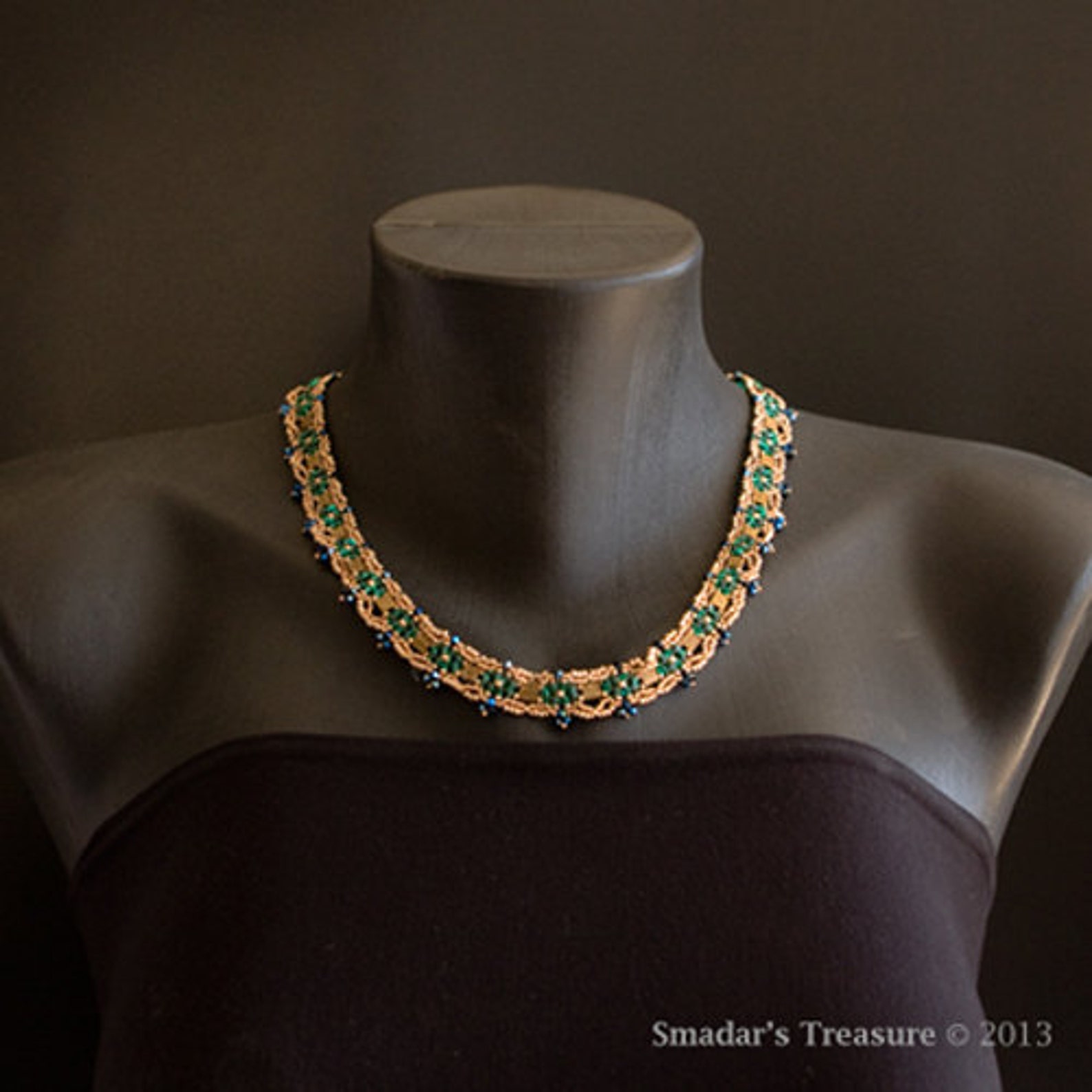Beading Tutorial, Lima Necklace and Bracelet Set. Beading Pattern With ...