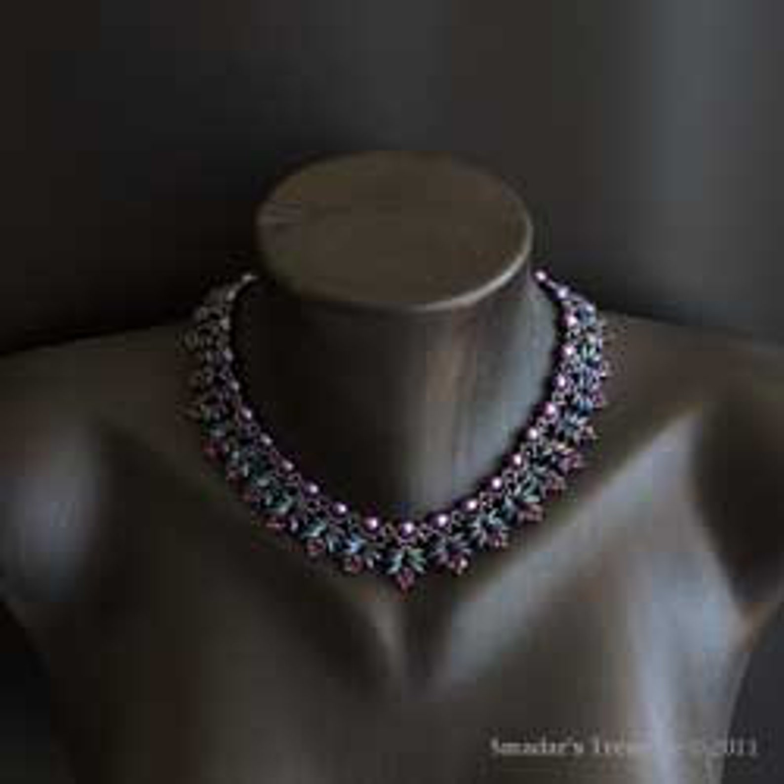 Beading Tutorial, Magical Magatamas Necklace. Beading Pattern With ...