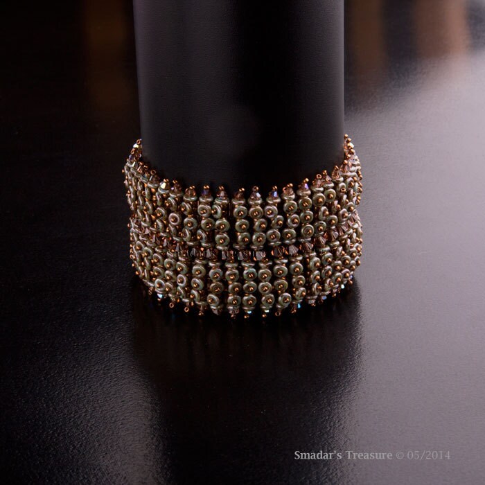 Beading Tutorial, Fringe O Bling - Reversible Bracelet. Beading Pattern ...