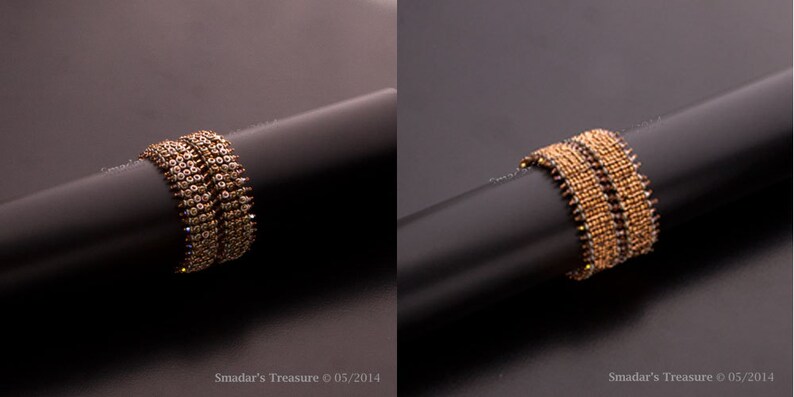 Beading Tutorial, Fringe O Bling - Reversible Bracelet. Beading Pattern ...