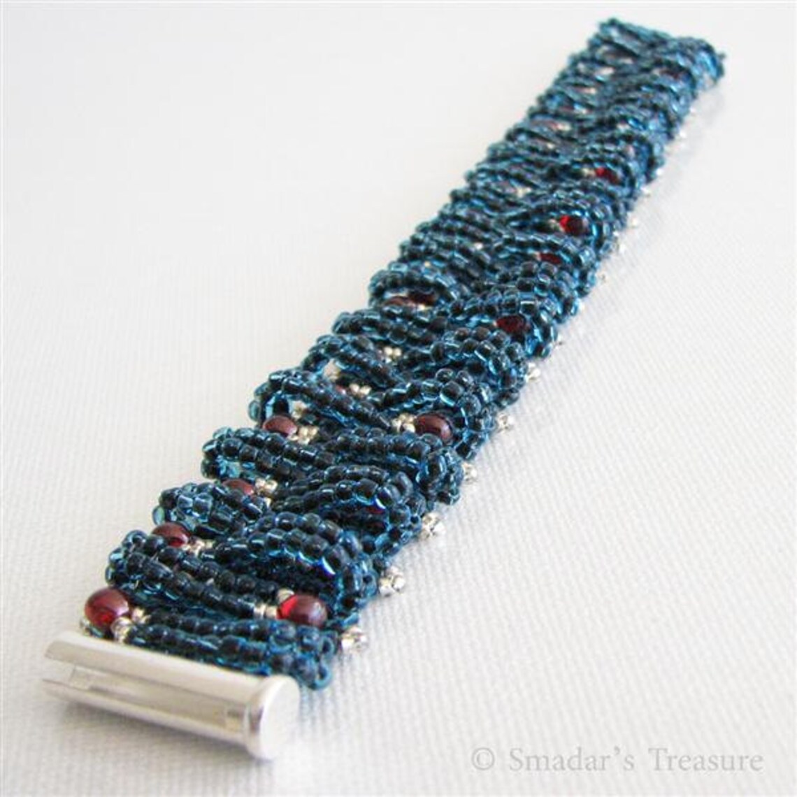 Beading Tutorial, Slides (layered Loops) Bracelet. Instant Download PDF ...